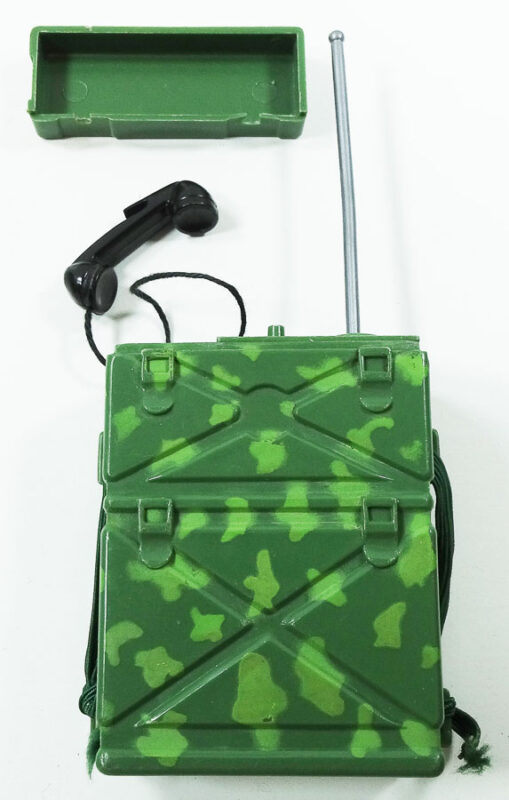 GI Joe Command Post Communications Green Field Radio 1966 Hasbro Hong ...